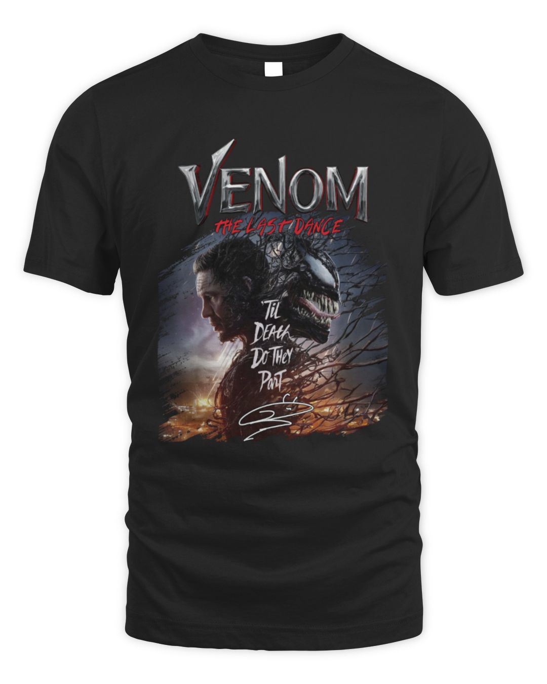 Venom Merch The Last Dance Til Death Do They Part T Shirt | Cassellt