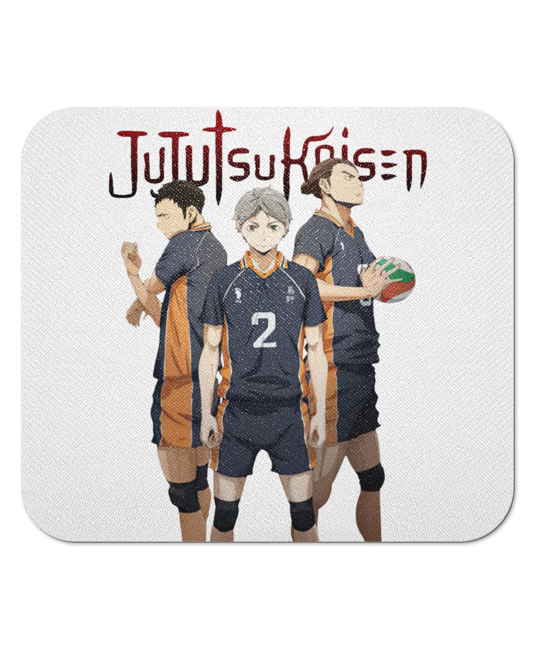 Jujutsu Kaisen And Haikyuu Mouse Pad